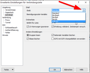 WinSCP: Mit root-Rechten arbeiten - Bitpage.de - Der Technikblog